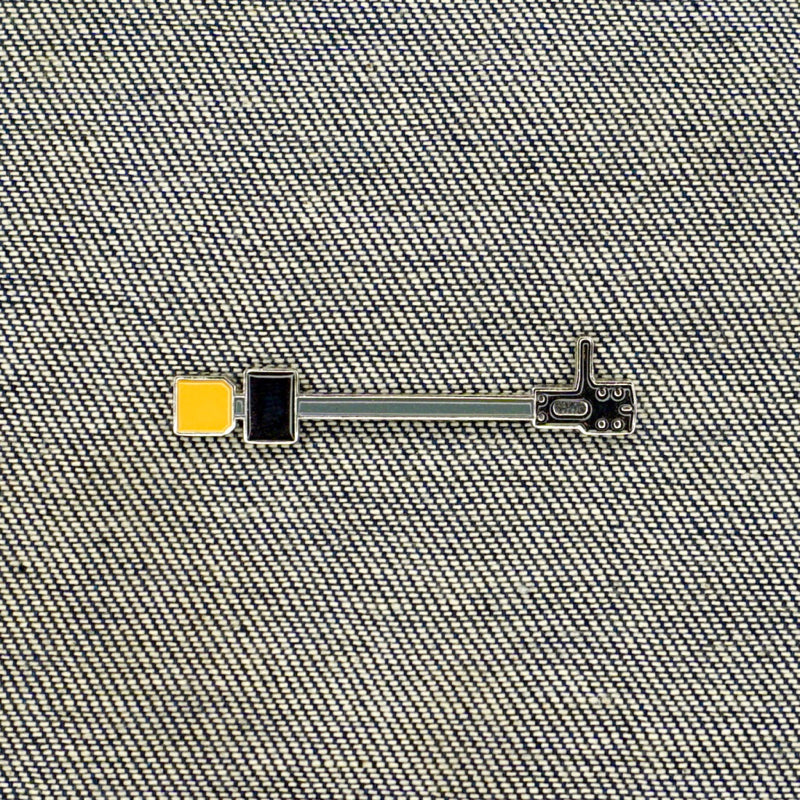 JDD ENAMEL PIN - TONE ARM – JESSE DEAN CUSTOMS JP