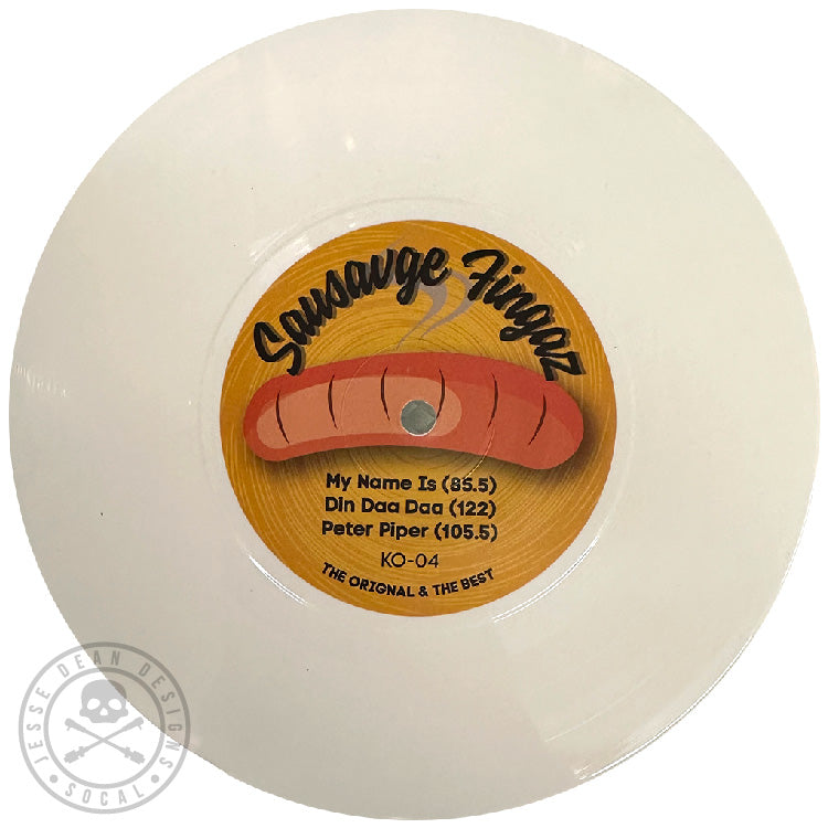 DSK - SAUSAGE FINGAZ VOL 4 - 7"INCH (WHITE VINYL) / DSK - ソーセージ フィンガズ ...